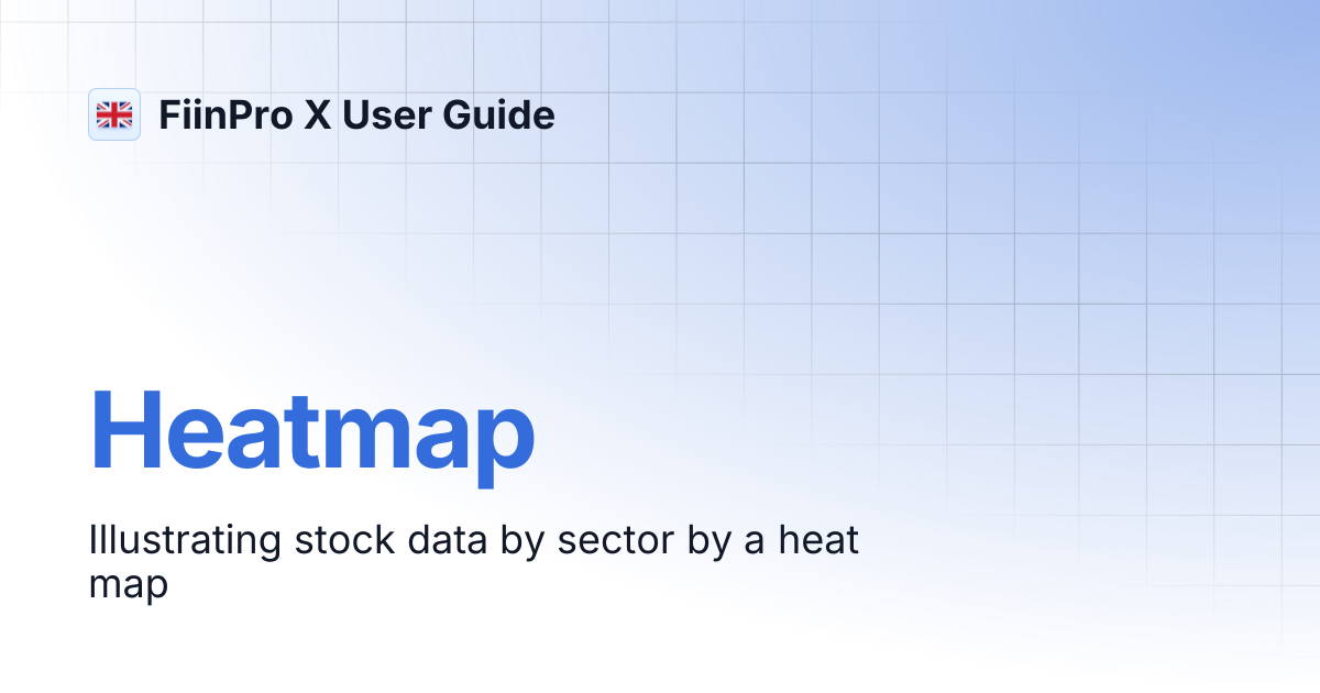 Heatmap | English | FiinPro X User Guide