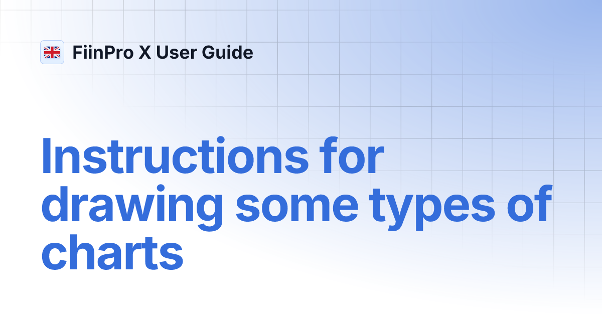 Instructions for drawing some types of charts | FiinPro X User Guide